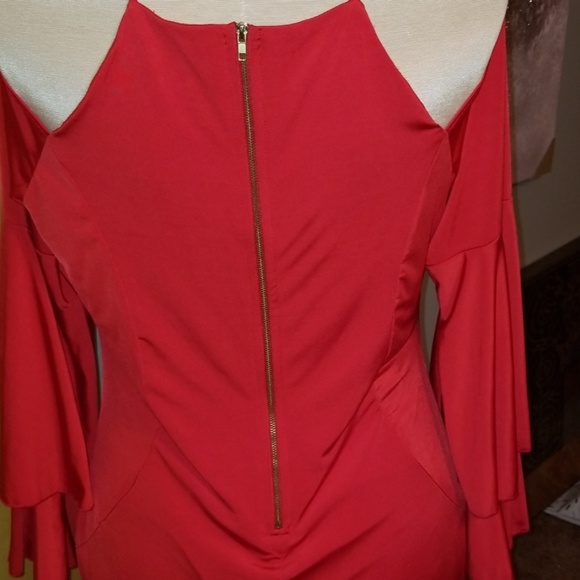 Goodtime USA | Dresses | Sexy Red Form Fitting Dress Suze X | Poshmark